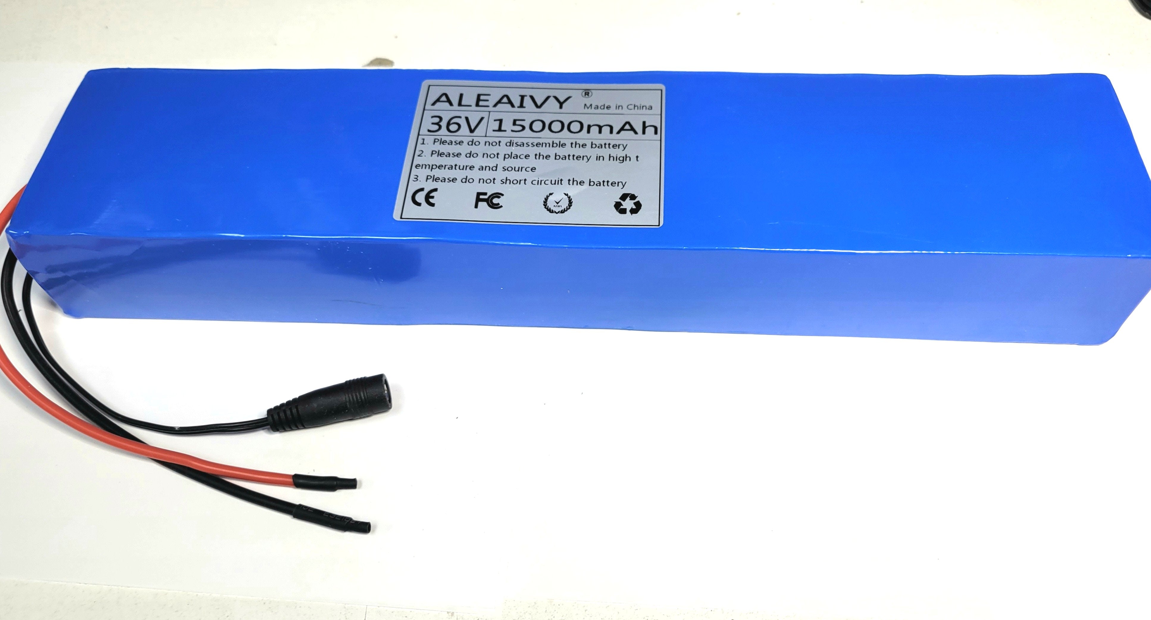 Aleaivy 36V Battery 10S3P 15Ah 42V 21700 lithium ion battery pack For ...