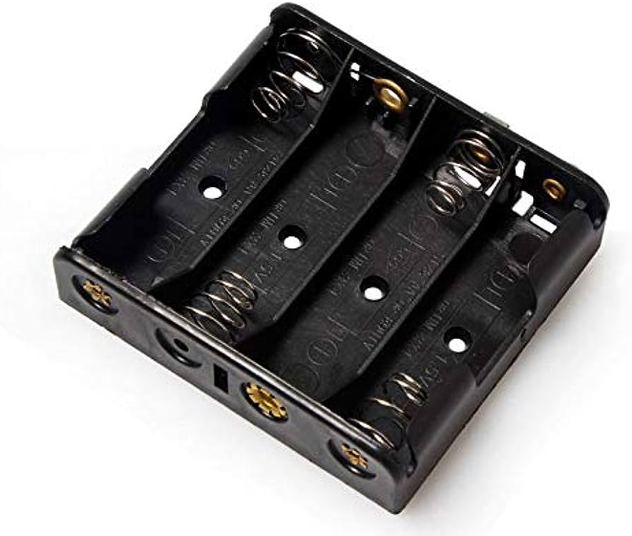 4 AA Battery Holder Snap Connections – Battery Giant & Electronics
