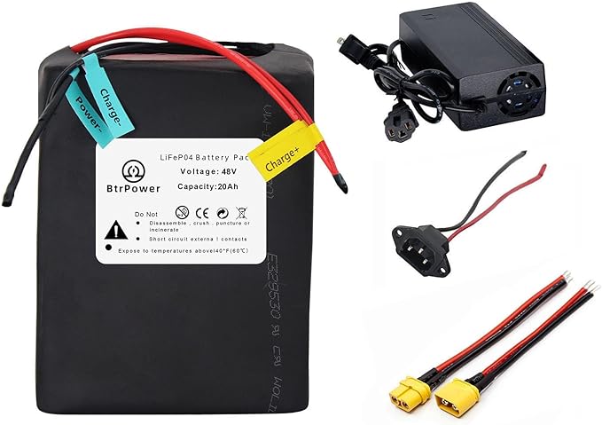 BTR 48V 20Ah LiFePO4 Battery Pack – Battery Giant & Electronics