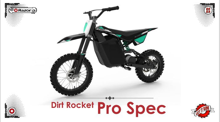Razor Dirt Rocket Pro Spec Dirt Bike – Battery Giant & Electronics