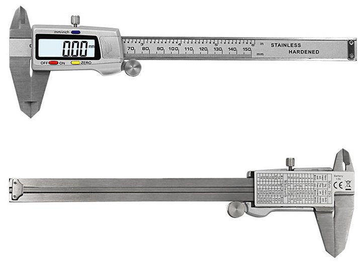 6" Metal Digital Caliper – Battery Giant & Electronics