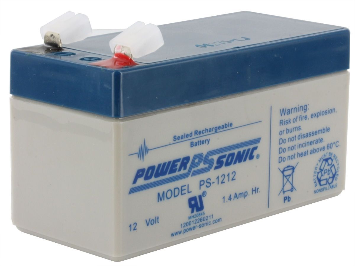 PowerSonic PS-1212 12V 1.2Ah AGM – Battery Giant & Electronics
